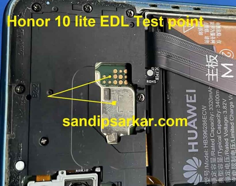 Honor 10 lite EDL Test Point - SANDIP SARKAR